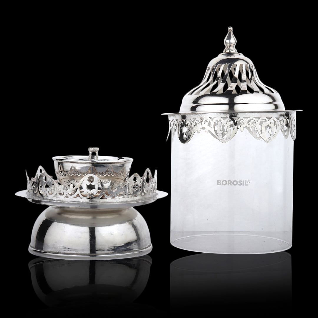 Akhand Deepak Glass – Bhatter Silversmith Private Limited